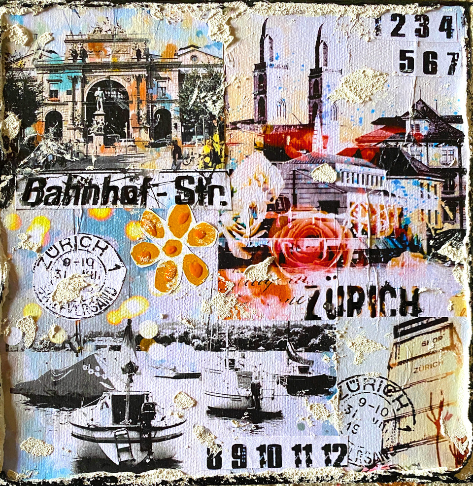 ZH Collage 4272 (Marion Duschletta) - KUNSTWARENHAUS ZUERICH - buy or rent affordable original ...
