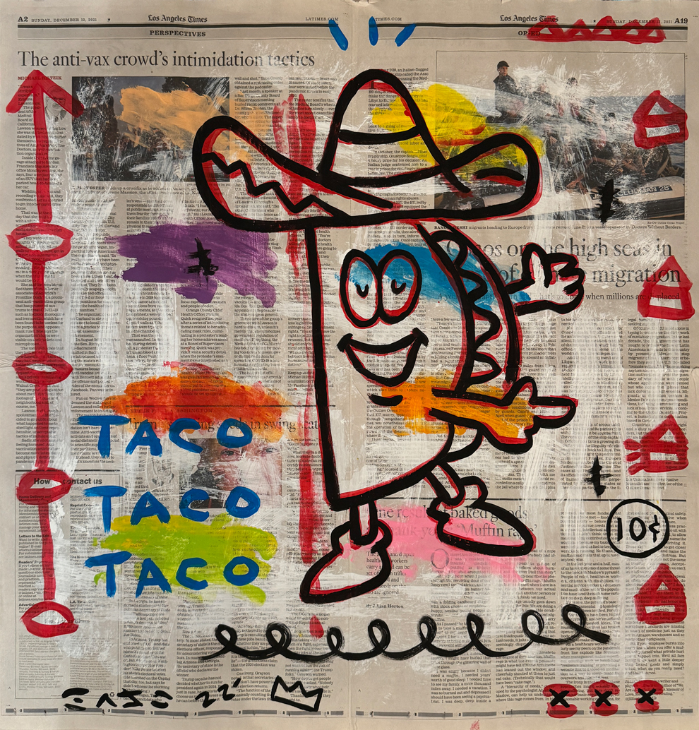Happy Taco (Gary John) - KUNSTWARENHAUS ZUERICH - buy or rent ...